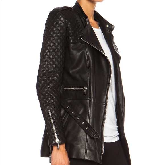 Barbara Bui | Jackets & Coats | Runway Barbara Bui Quilted Leather ...